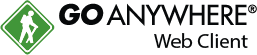GoAnywhere Web Client - Login